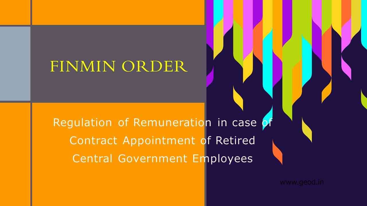 Regulation Of Remuneration In Case Of Contract Appointment Of Retired regulation-of-remuneration-in-case-of-contract-appointment-of-retired